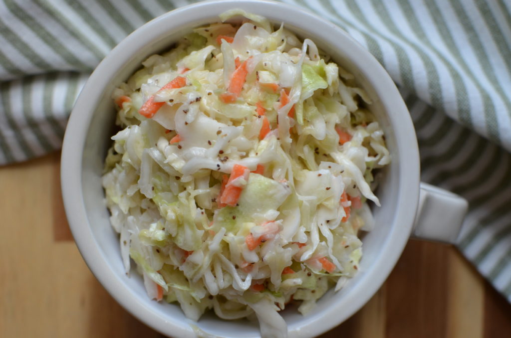 Southern Style Coleslaw (Quick and Easy) - The Dachshund Mom