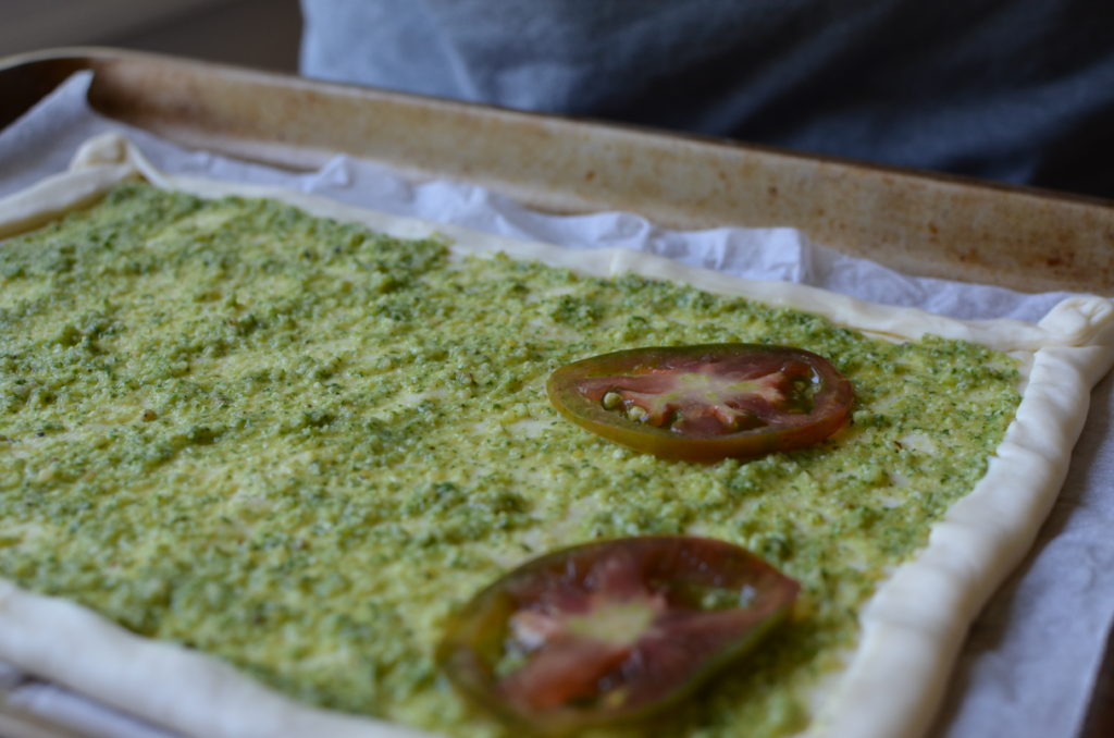 Summer Vegetable Puff Pastry Tart - The Dachshund Mom