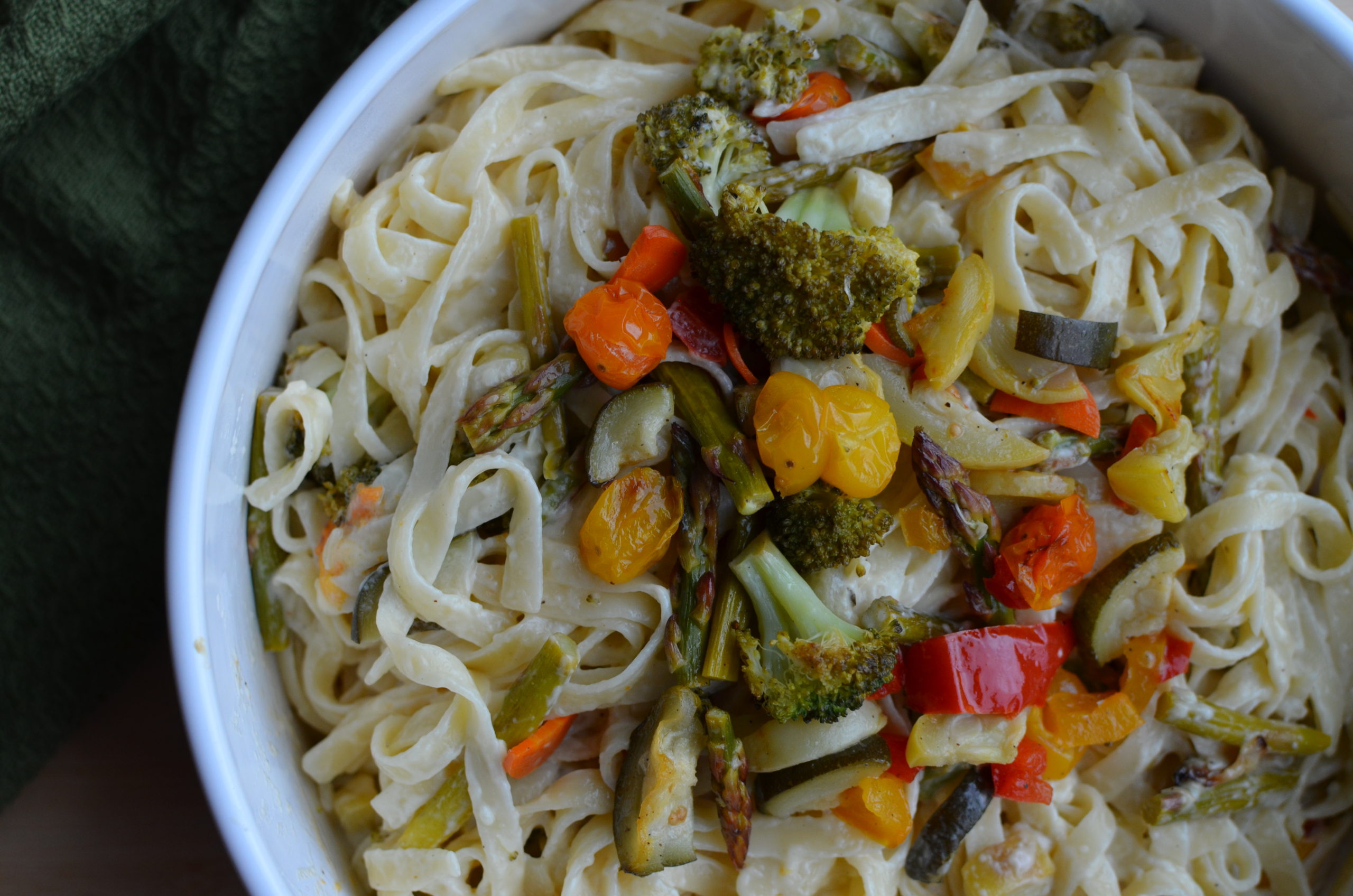 Pasta Primavera with Roasted Vegetables – The Dachshund Mom