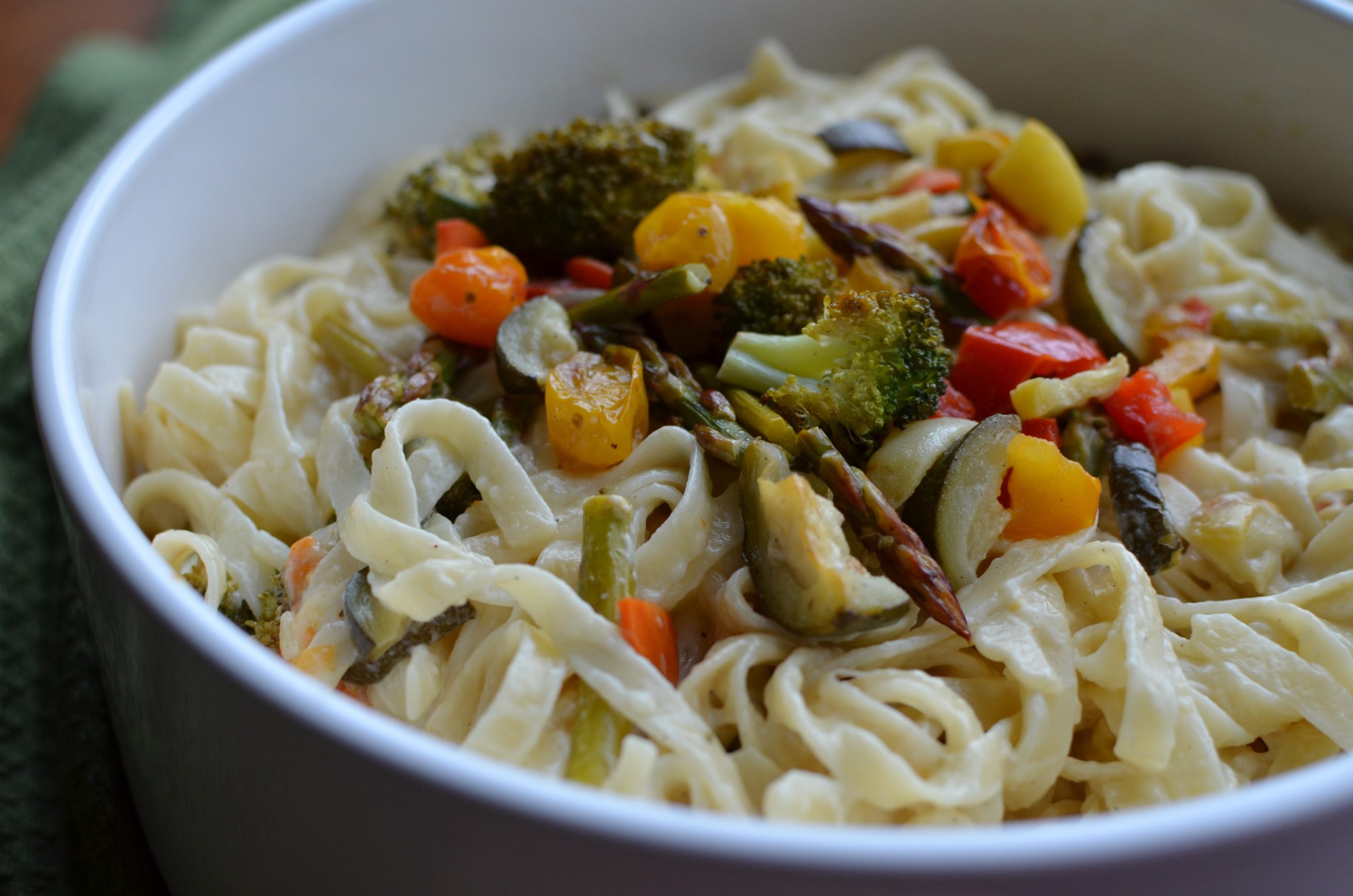 Pasta Primavera with Roasted Vegetables – The Dachshund Mom