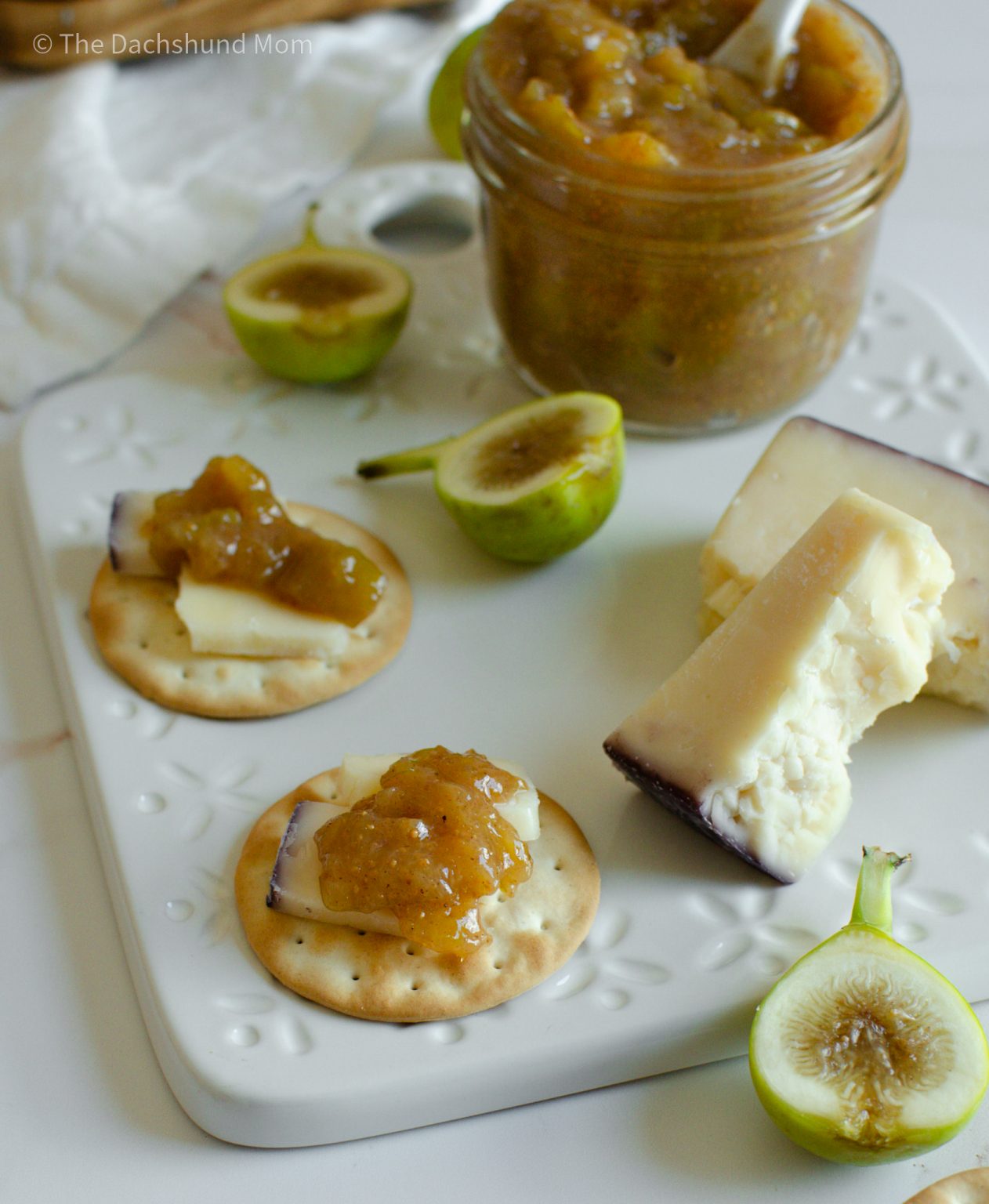 Homemade Fresh Fig Jam - The Dachshund Mom