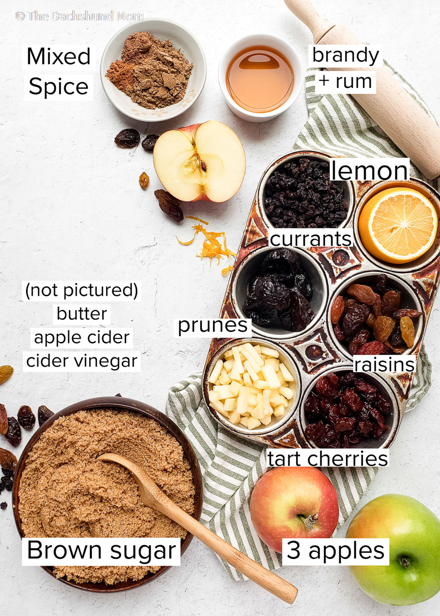 Mincemeat Recipe without Meat - The Dachshund Mom